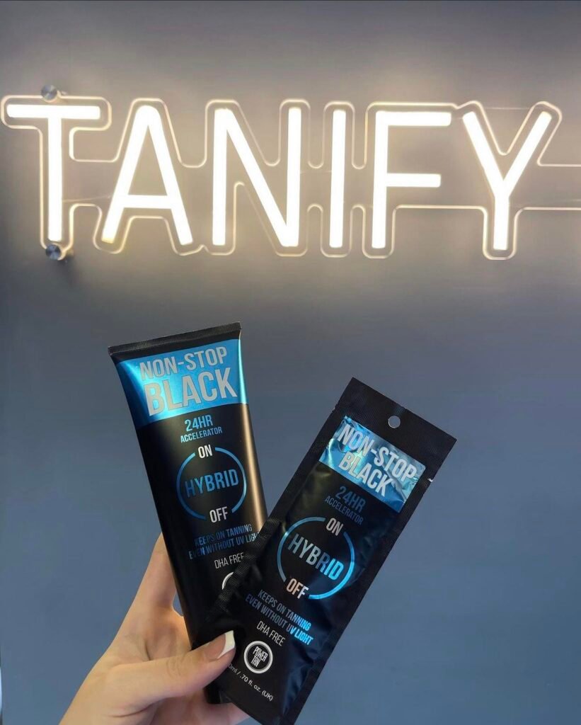 Non-Stop Black Accelerator Bottle – Tanify